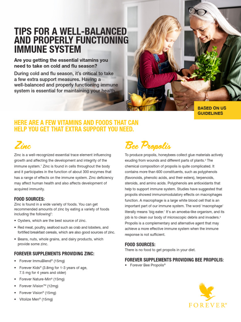 Tips for a Well-Balanced Immune System نکاتی برای یک سیستم ایمنی متعادل ...