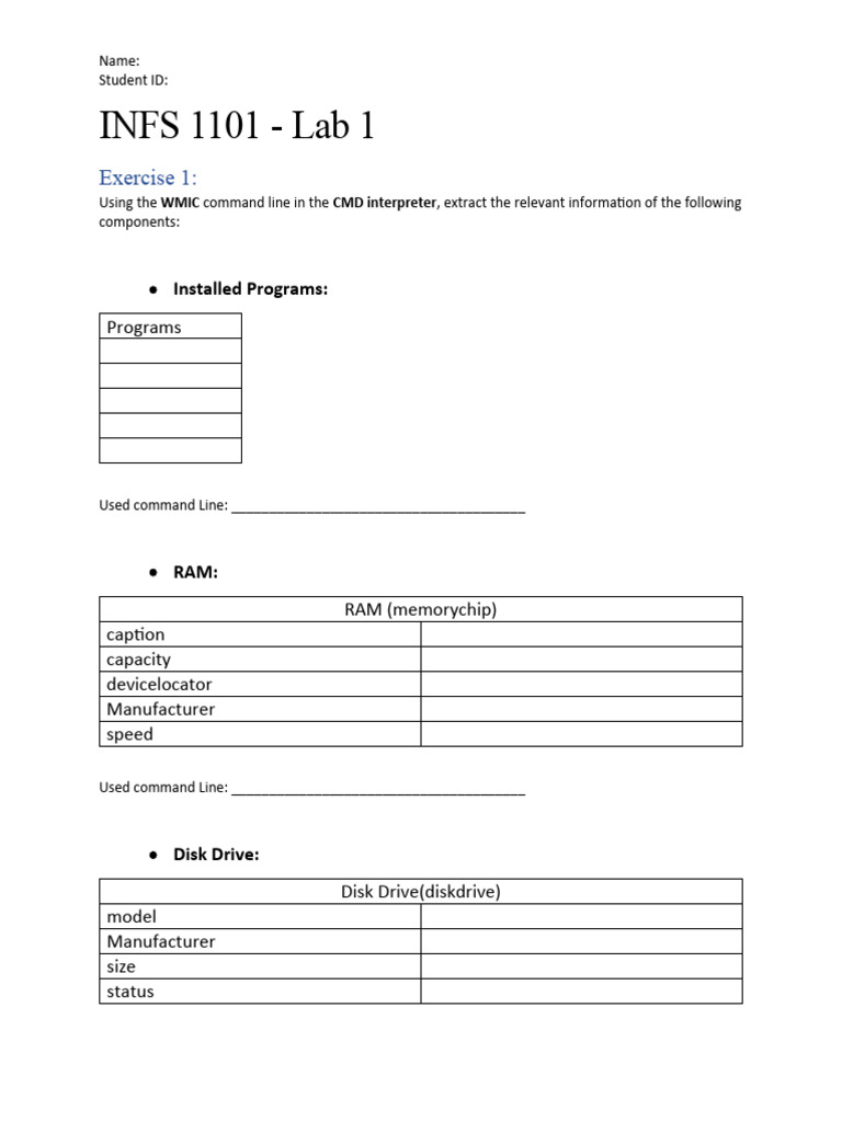 Week 2 Lab-Computer Architecture & Algorithms | PDF | Computer Data Storage | Computing