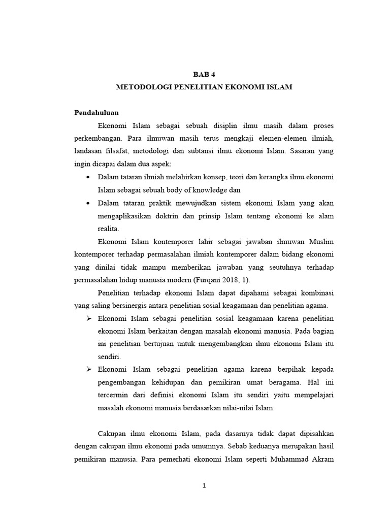 Contoh Makalah METODOLOGI | PDF