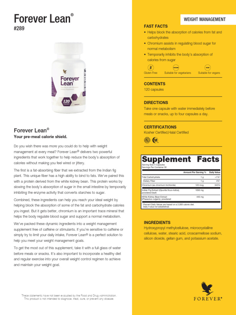 Forever Lean | PDF | Weight Management | Nutrition