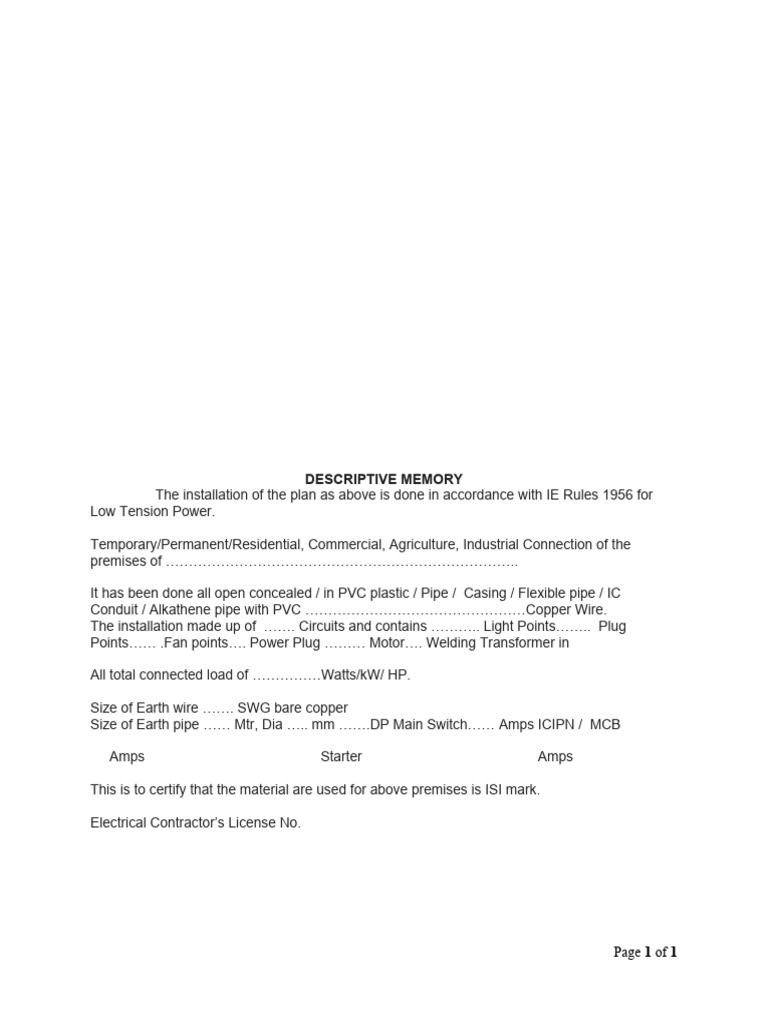 Descriptive Memory | PDF