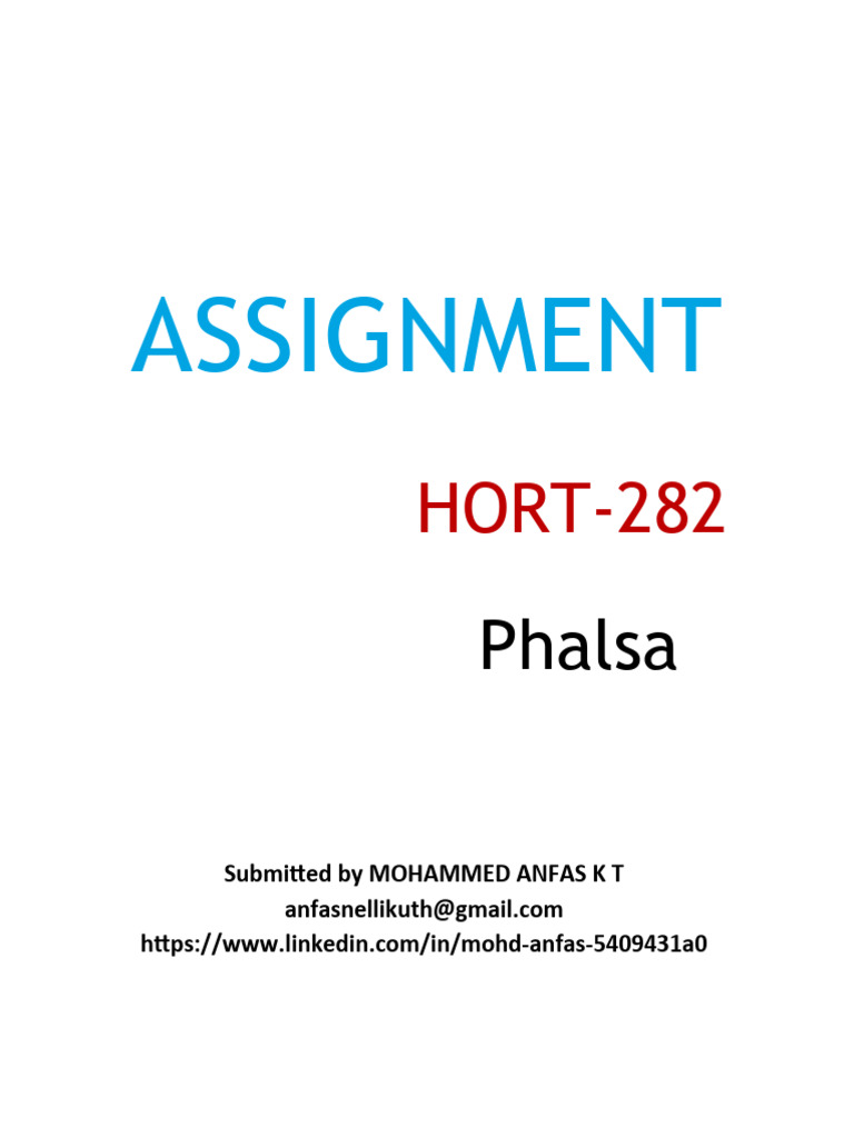 Phalsa Questions | PDF | Home & Garden | Science & Mathematics