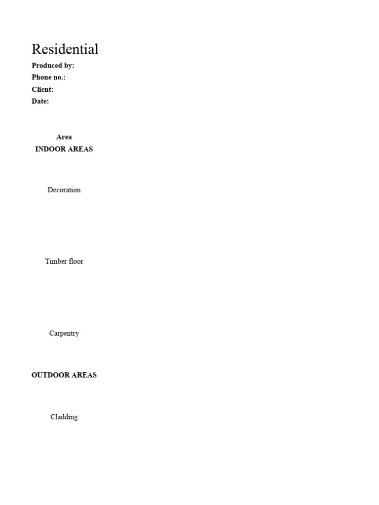 Apartment Inspection Checklist | PDF