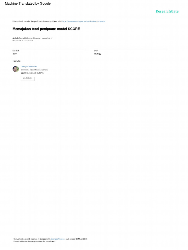 Hexagon Vousinas | PDF | Bisnis | Komputer