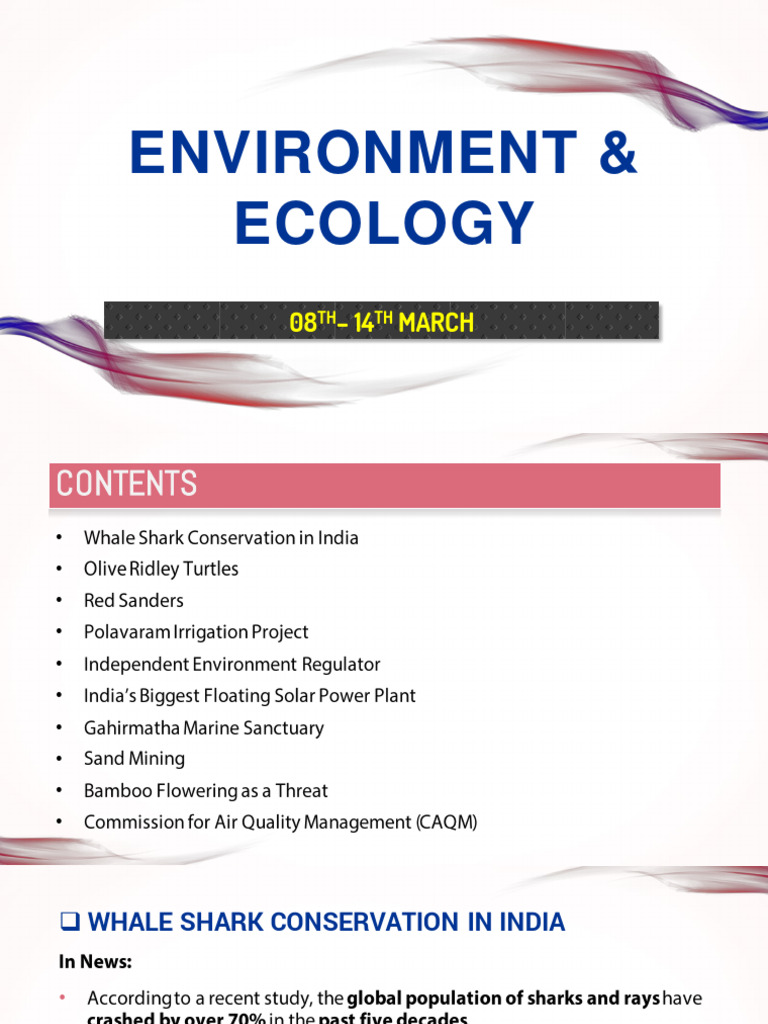 Environment and Ecology8-14march | PDF
