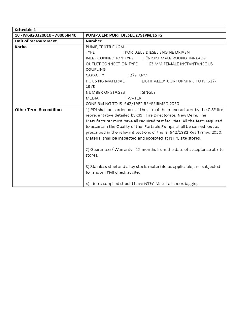 Tech Bid | PDF | Engineering | Materials