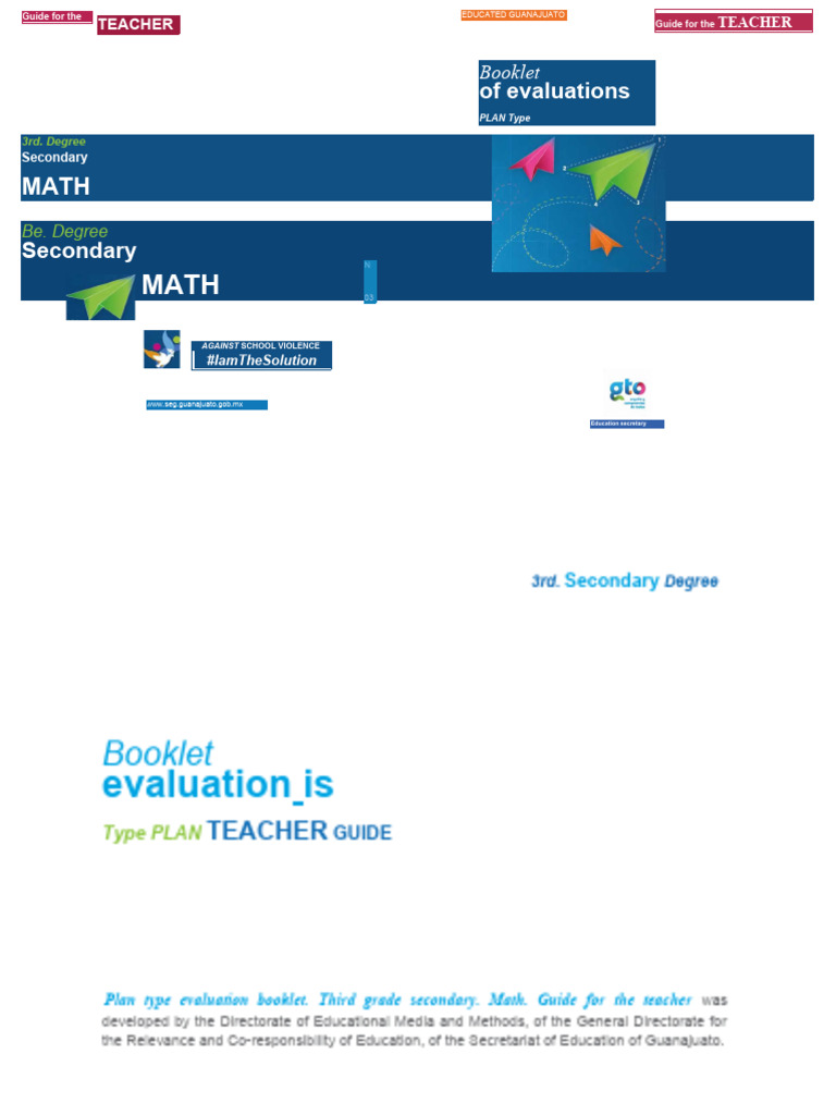 Secondary Mathematics Teacher PLAN | PDF | Mathematics | Teachers
