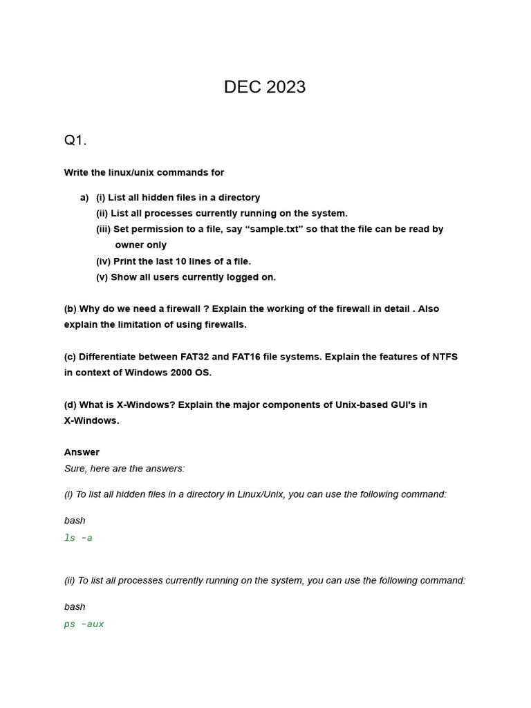 Mcs 022 Pyqs | Download Free PDF | Transmission Medium | Computer Network