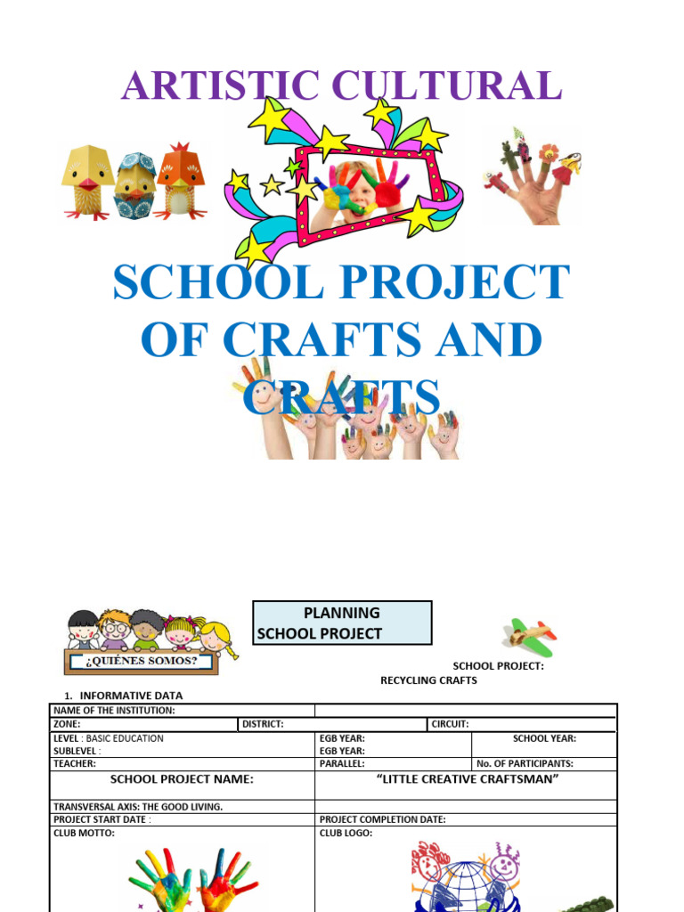 Arts and Crafts Project | PDF | Bead | Educational Technology