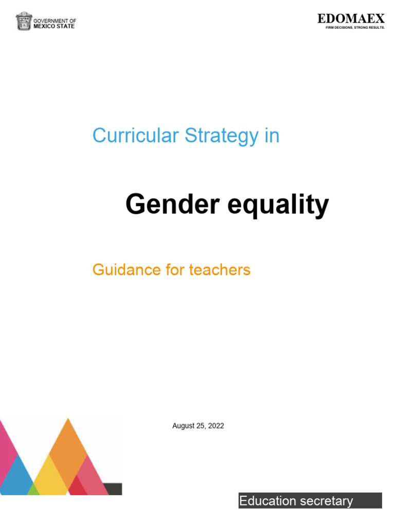 Edomex Gender Equality Document 2022 To 2023 | PDF | Gender Studies ...