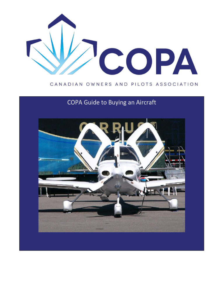 Guide To Buying An Aircraft | PDF | Homebuilt Aircraft | Transport