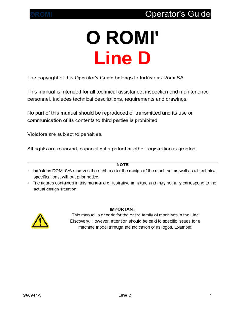 ROMI D1000 Speaker Guide | Download Free PDF | Drilling | Computing