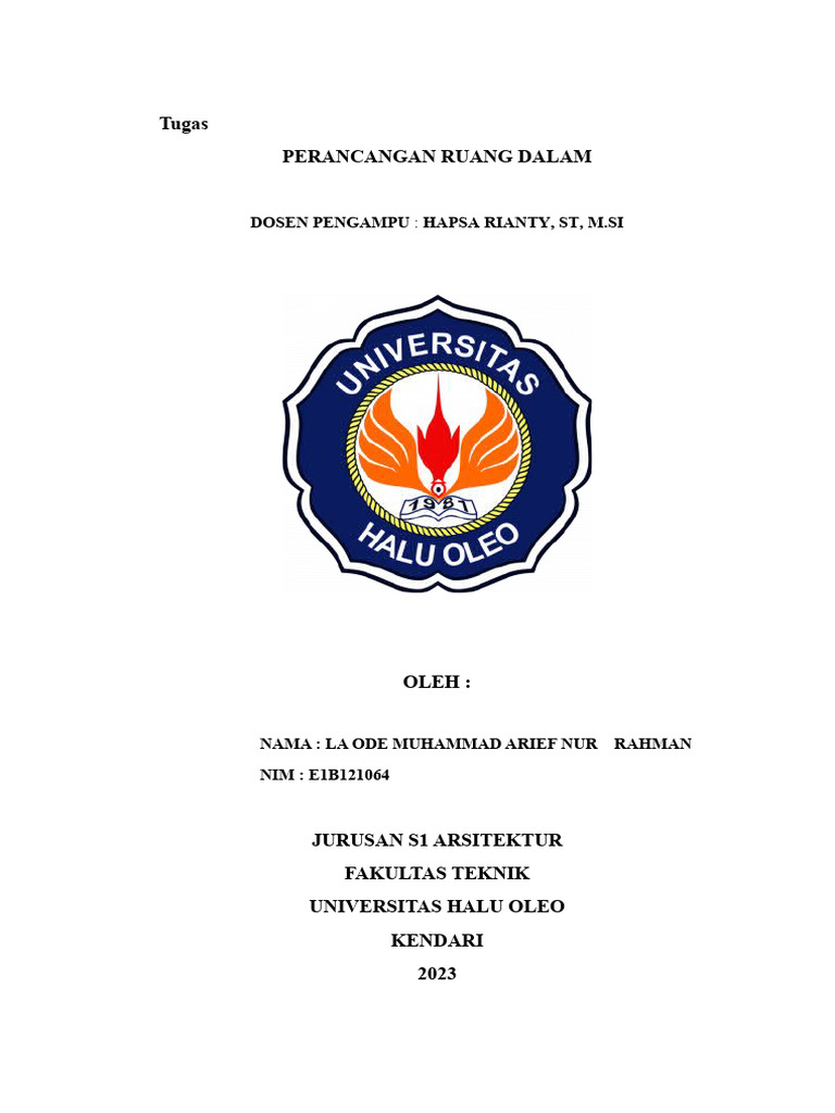 Metode Perancangan Desain Interior | PDF