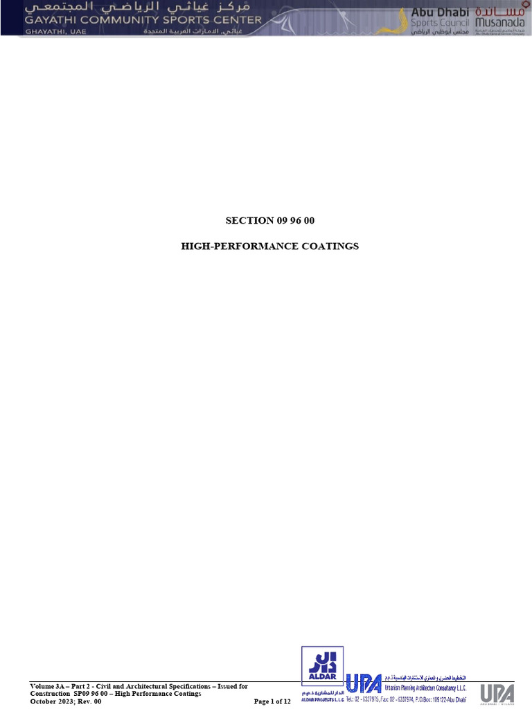 High Performance | PDF | Paint | Coating