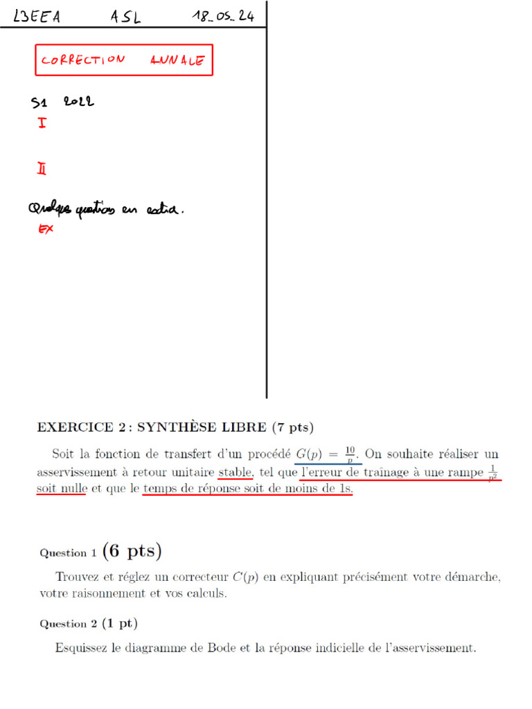 ASL2 CorrectionAnnale2022 13h30 | PDF