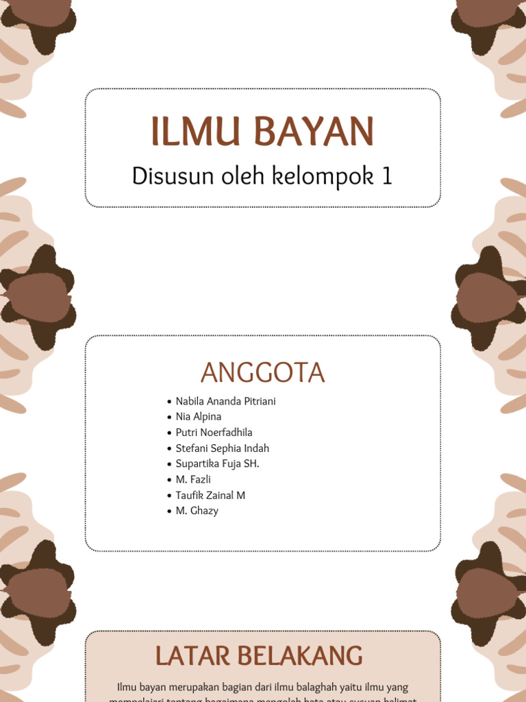 Ilmu Bayan | PDF | Agama & Spiritualitas