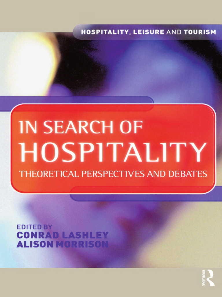 Theoretical Perspectives on Hospitality | PDF | Social Sciences ...