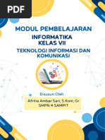Modul 1 Tik - Informatika X | PDF