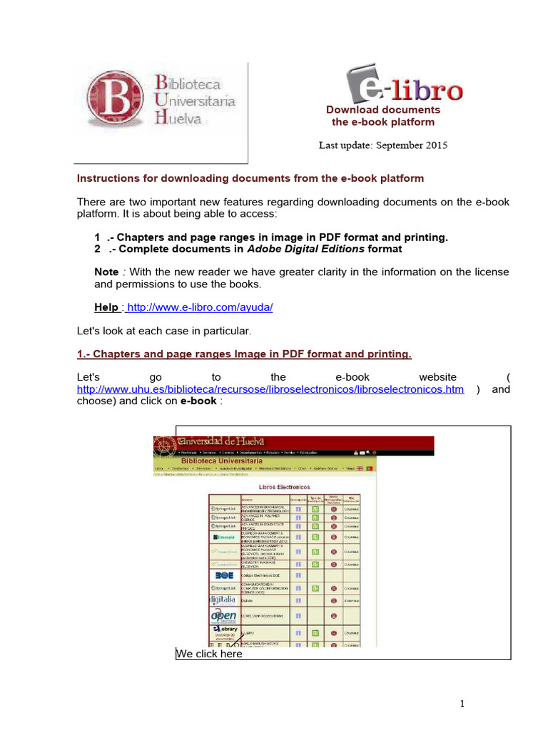 Downloading Books On The Elibro Platform | PDF | Computing | Software