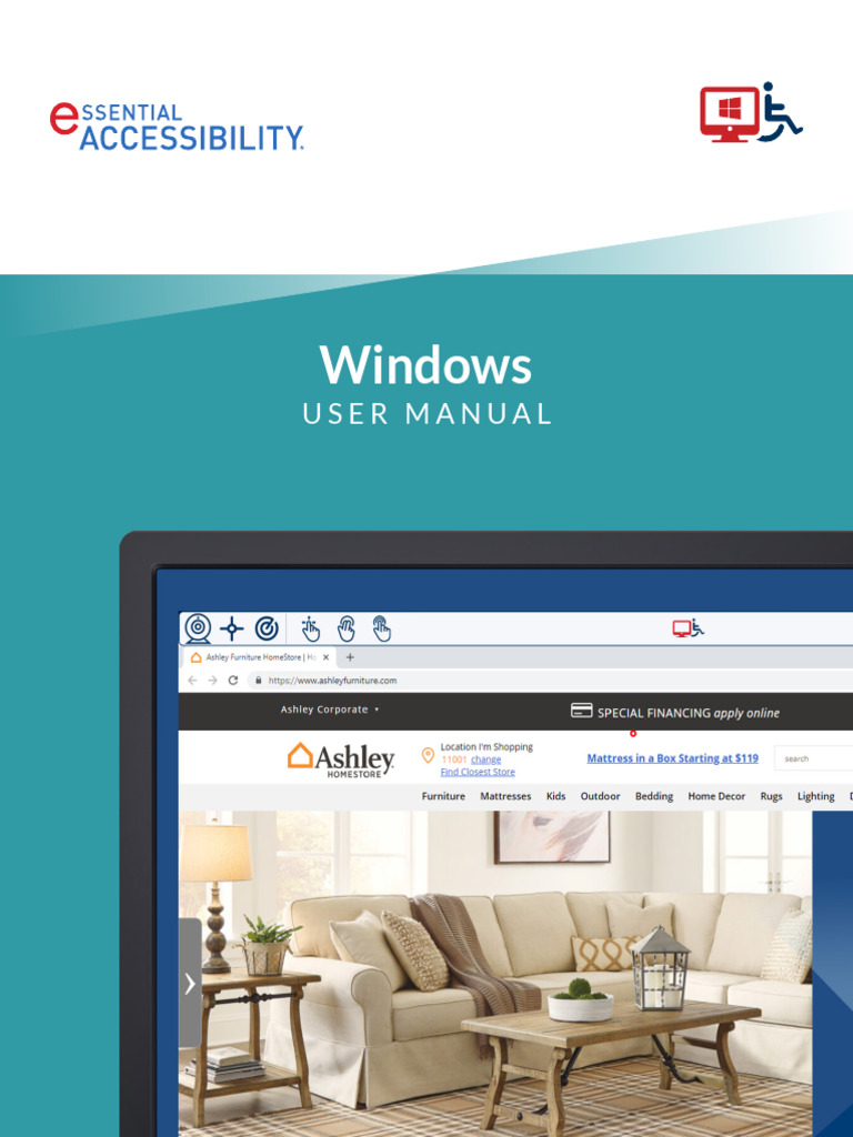 eSSENTIAL Accessibility-Windows-User-Manual | PDF | Microsoft Windows | Computer Keyboard