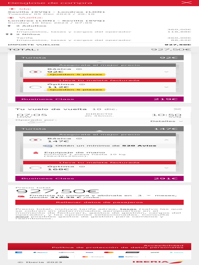 Selección de Vuelos | PDF | Aviación