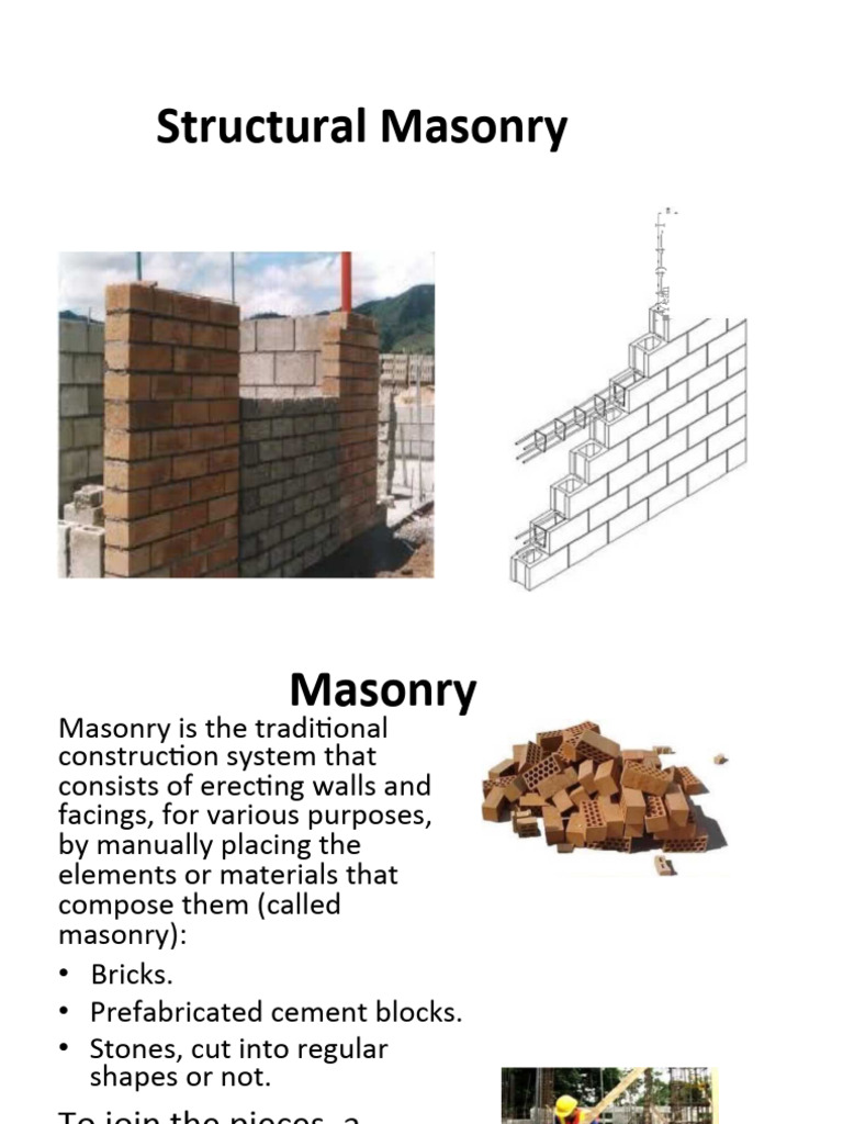 Structural Masonry | Download Free PDF | Masonry | Mortar (Masonry)