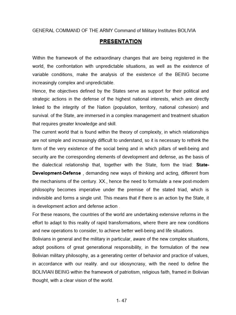 Military Philosophy | Download Free PDF | Science | Reality
