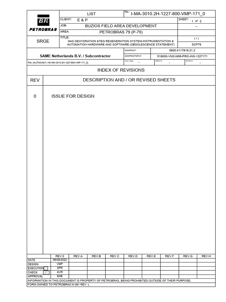 Gdu 1 - Obsolescence Statement | PDF