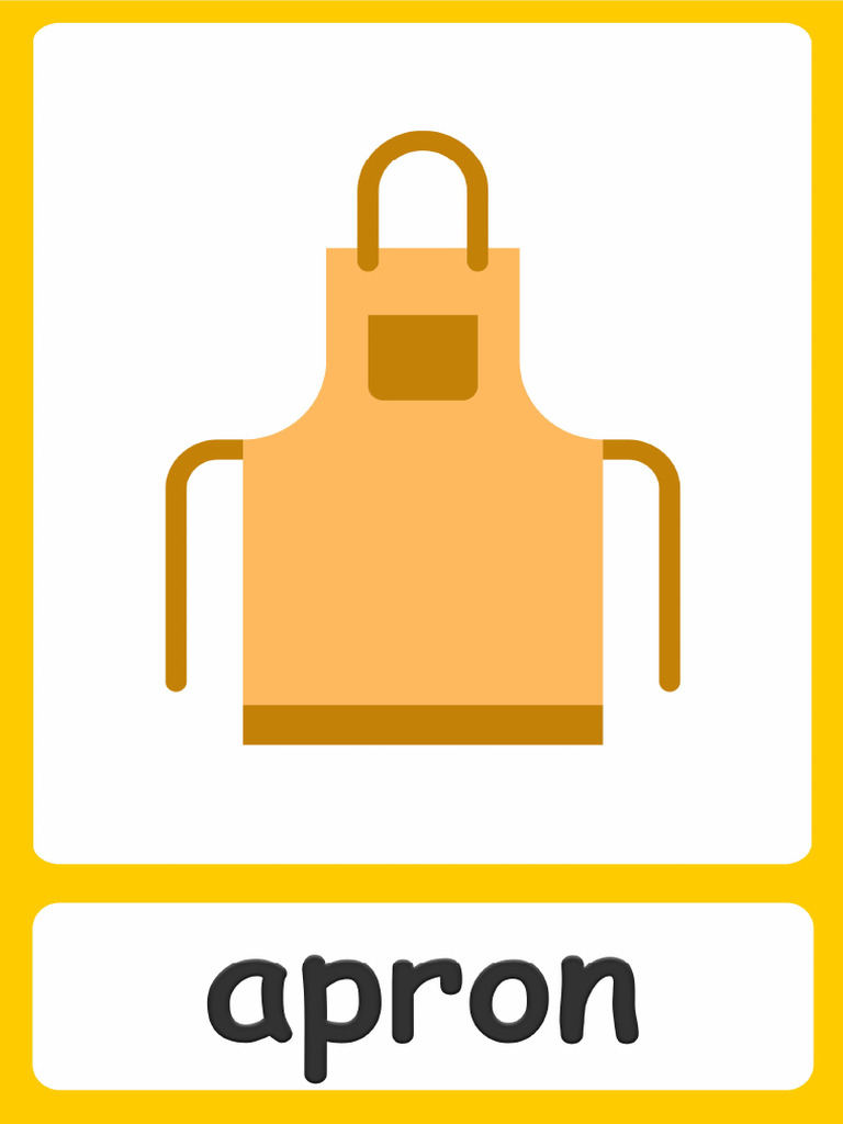 Clothing Flashcards | PDF