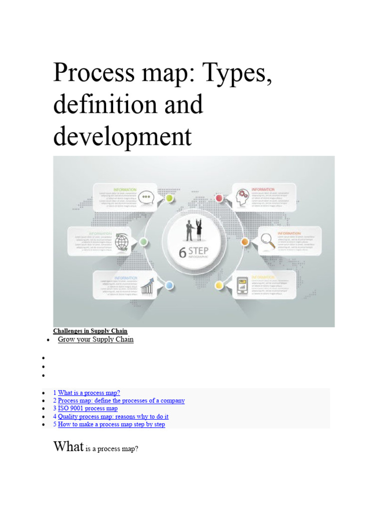 Process Map | PDF | Unified Modeling Language | Business