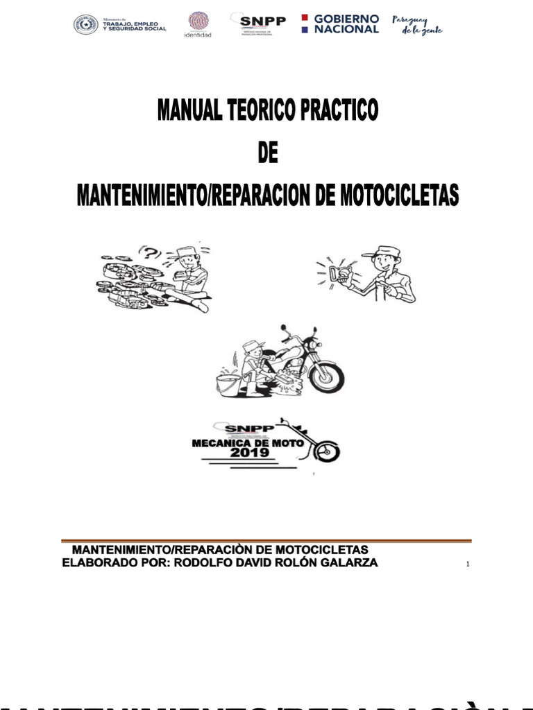 Motorcycle Maintenance and Repair Manual | PDF | Internal Combustion ...
