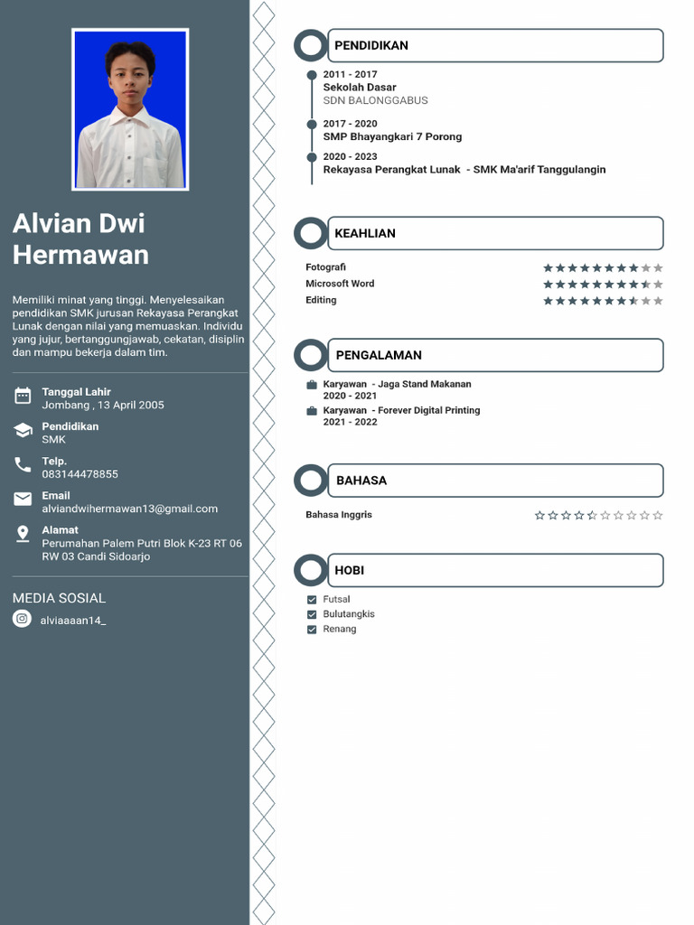 CV. Alvian Dwi H. | PDF