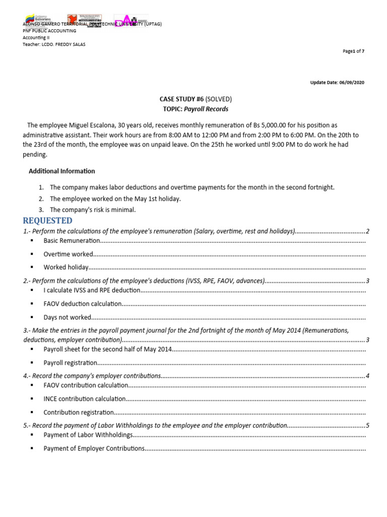 5-Payroll Records Class (Solved Exercise) | PDF | Payroll | Salary 5-Payroll Records Class (Solved Exercise) | PDF | Payroll | Salary