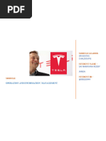 Tesla Motors Balanced Scorecard | PDF | Performance Indicator | Employment