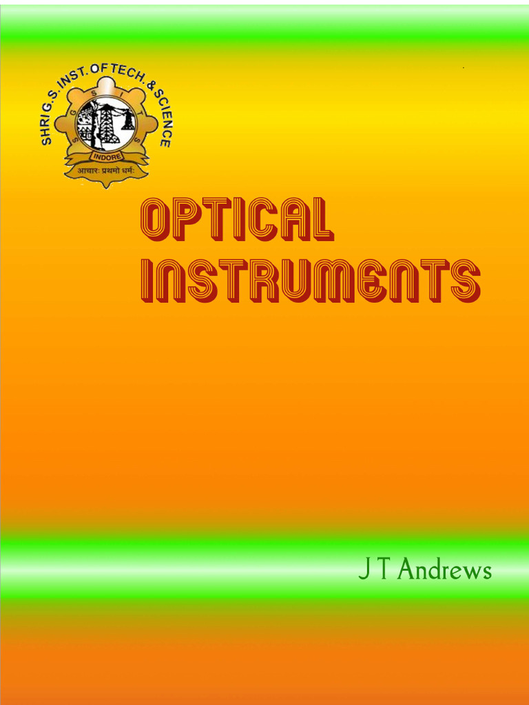 Optical Instruments | PDF | Optical Fiber | Electronics