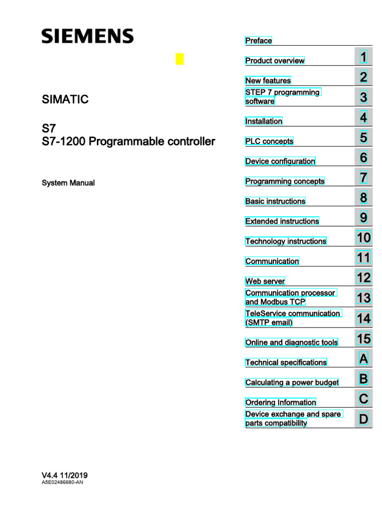 Tài liệu lập trình PLC S71200 TKĐ - Part1 | Download Free PDF ...