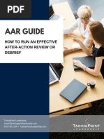 After Action Review Templates Guide | PDF