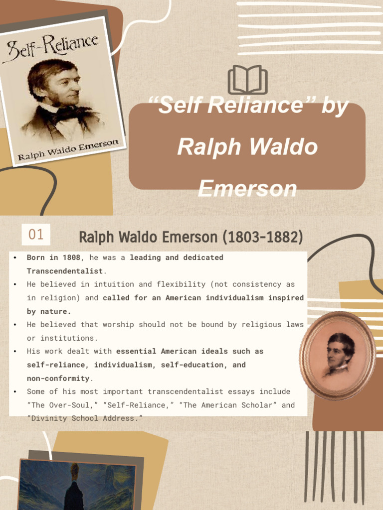 Self Reliance - by Ralph Waldo Emerson | PDF