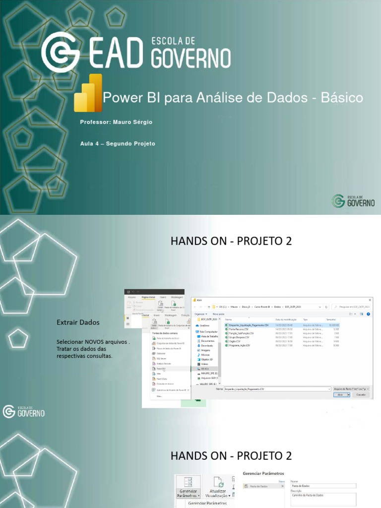 Power BI - Aula 04 - Segundo Projeto | PDF
