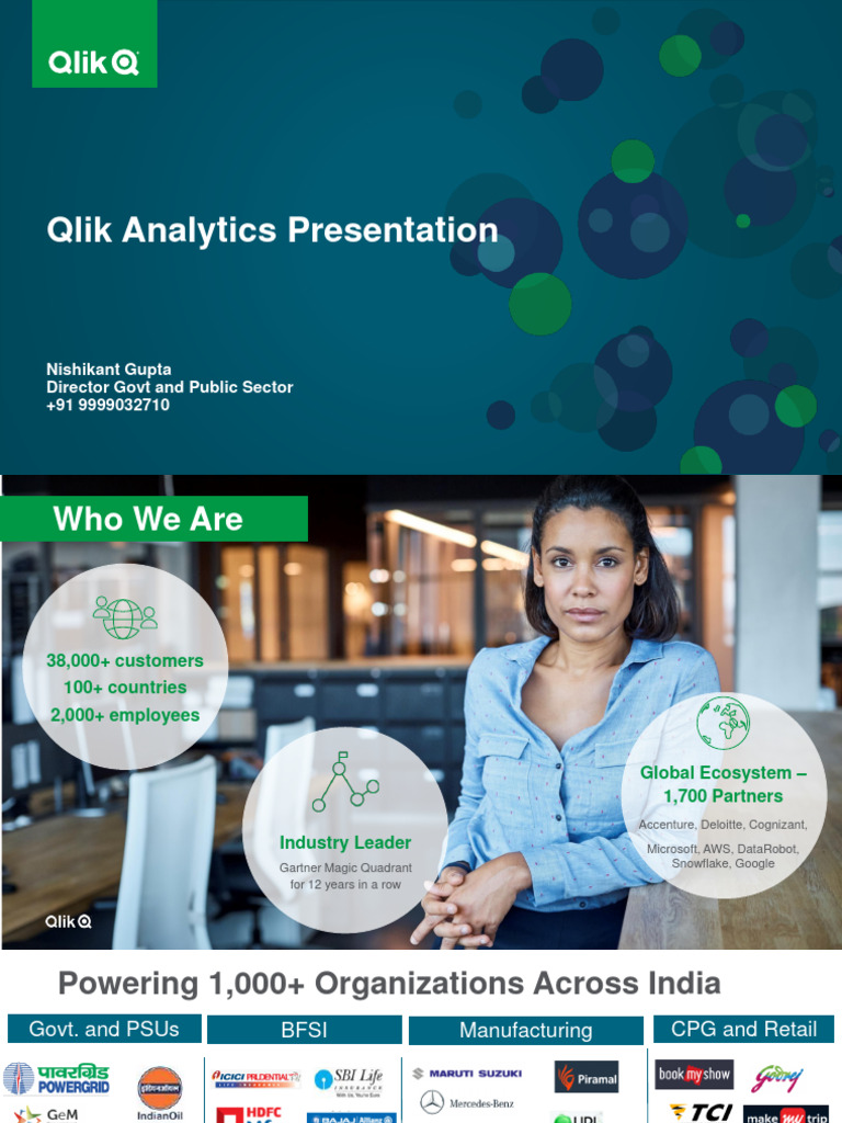 Qlik Analytics Introduction - NHIDCL | PDF | Analytics | Mobile App