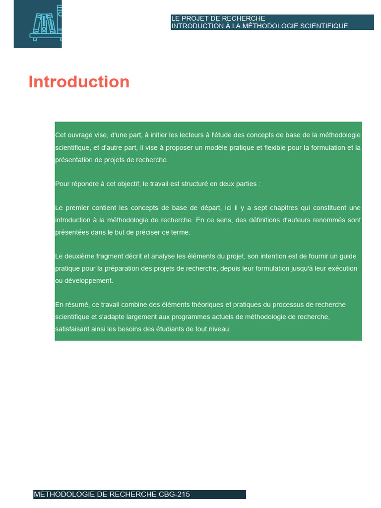 Rapport de Lecture Le Projet de Recherche Fidias G. Airs | PDF ...