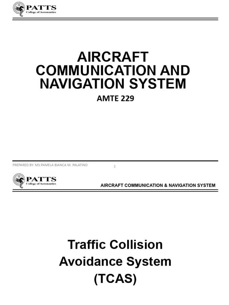 Amte 229 Tcas | PDF | Avionics | Transponder (Aeronautics)