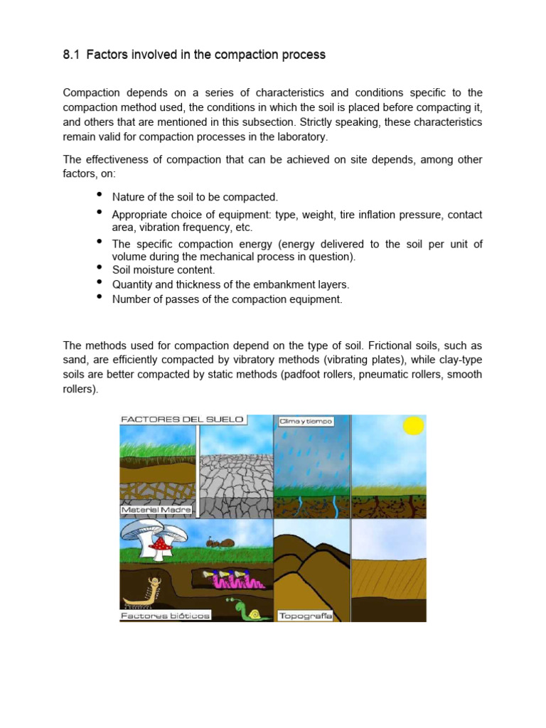Factors Involved in The Compaction Process | PDF | Density | Humidity
