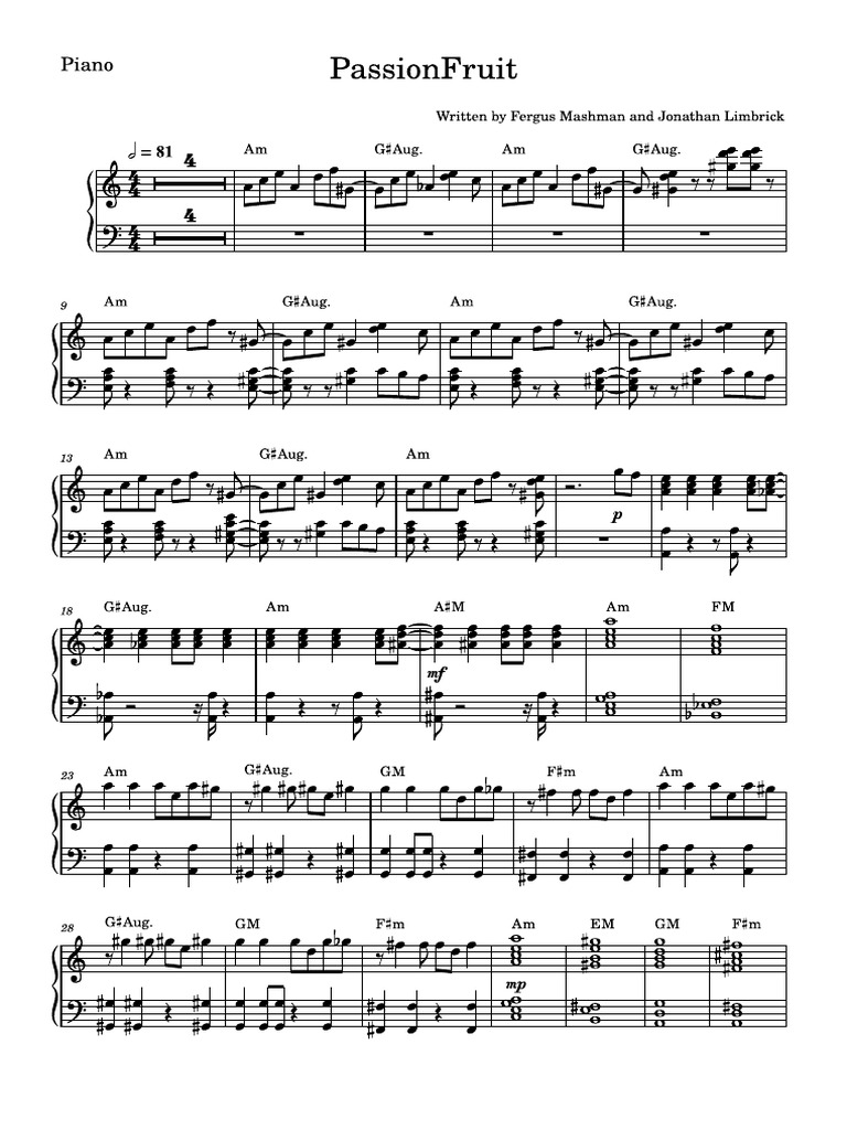 PassionFruit 1 | PDF