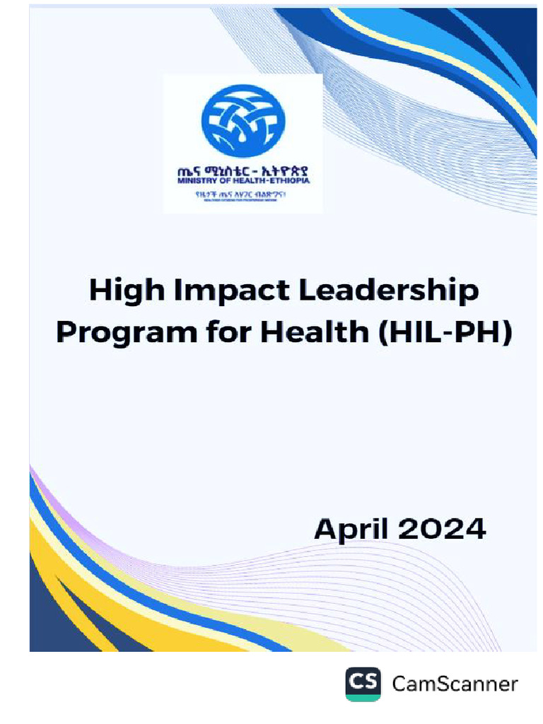 High Impact Leadership Program For Health - April 2024 | PDF ...