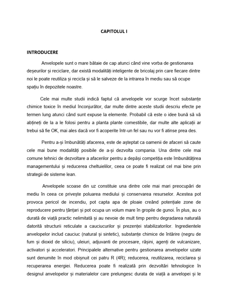 Studiu de Fezabilitate | PDF