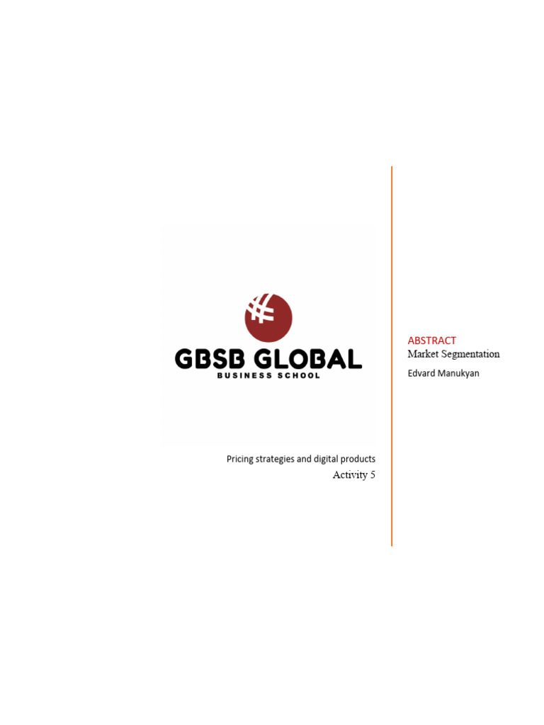 Market Segment at I On Gucci | PDF | Market Segmentation | Brand