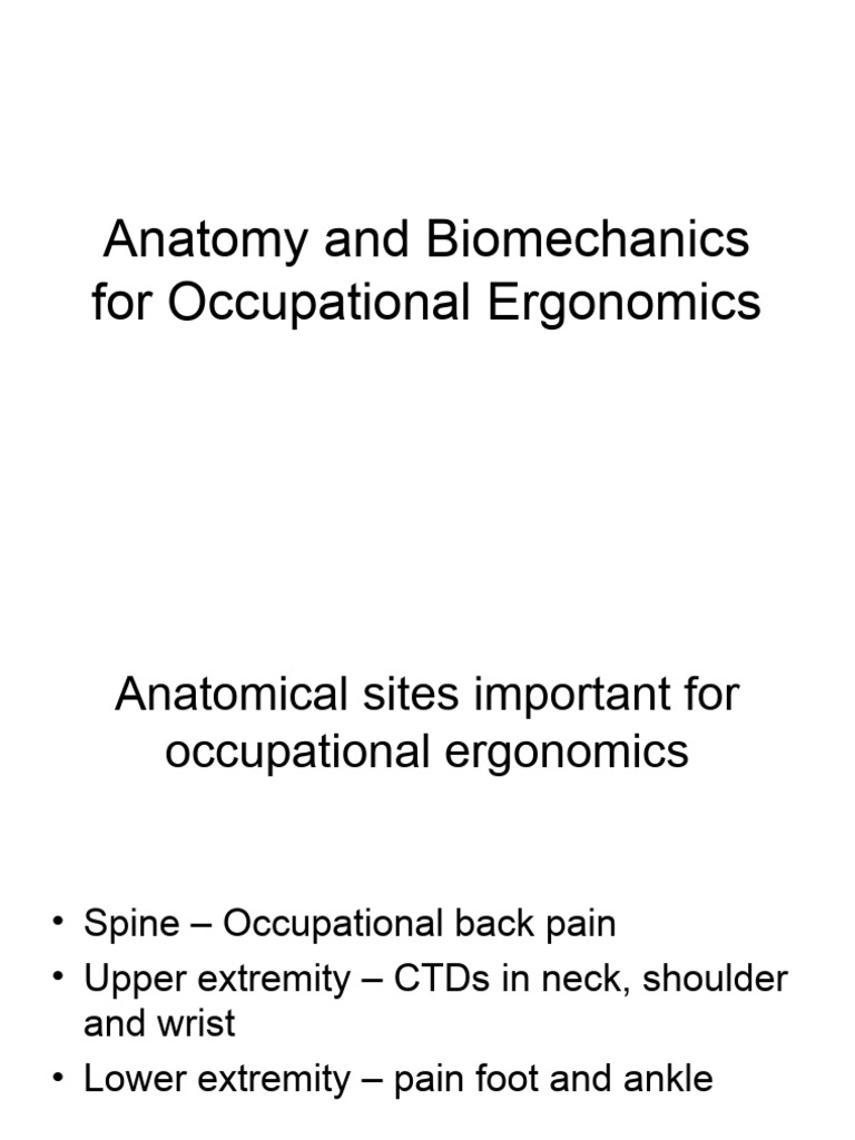 Anatomy and Biomechanics | PDF | Shoulder | Arm