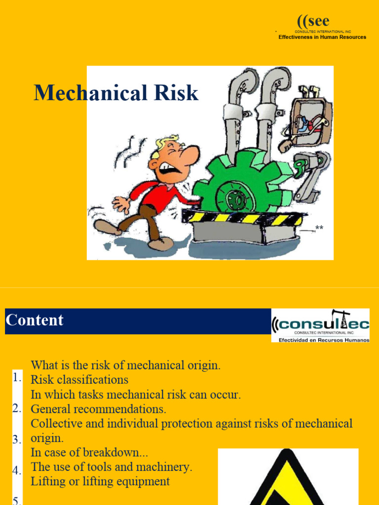 Mechanical Risk Consult | PDF | Risk | Machines