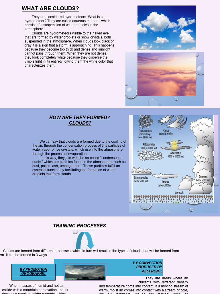 Clouds | PDF | Cloud | Precipitation